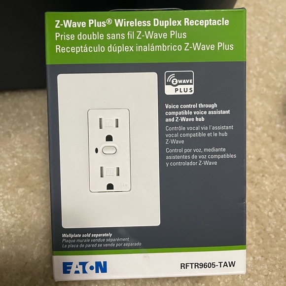 Eaton | Other | Nib Eaton Zwave Plus Duplex Receptacles | Poshmark
